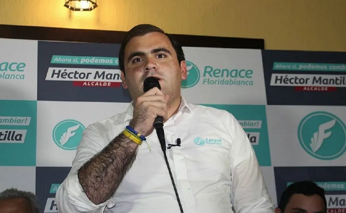 Renunció Héctor Mantilla a su curul en la Asamblea de Santander