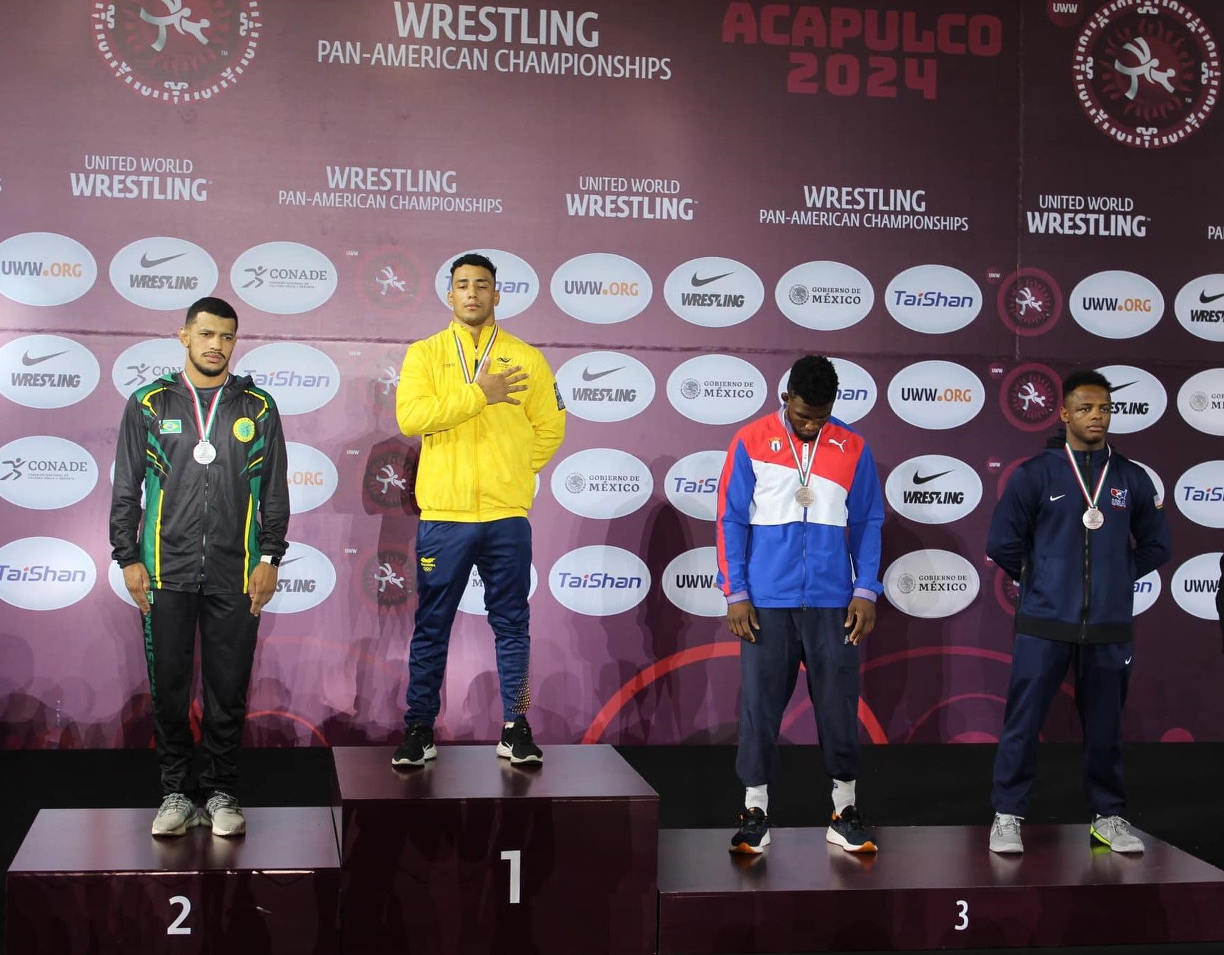 Jair Alexis campeón Panamericano de Lucha