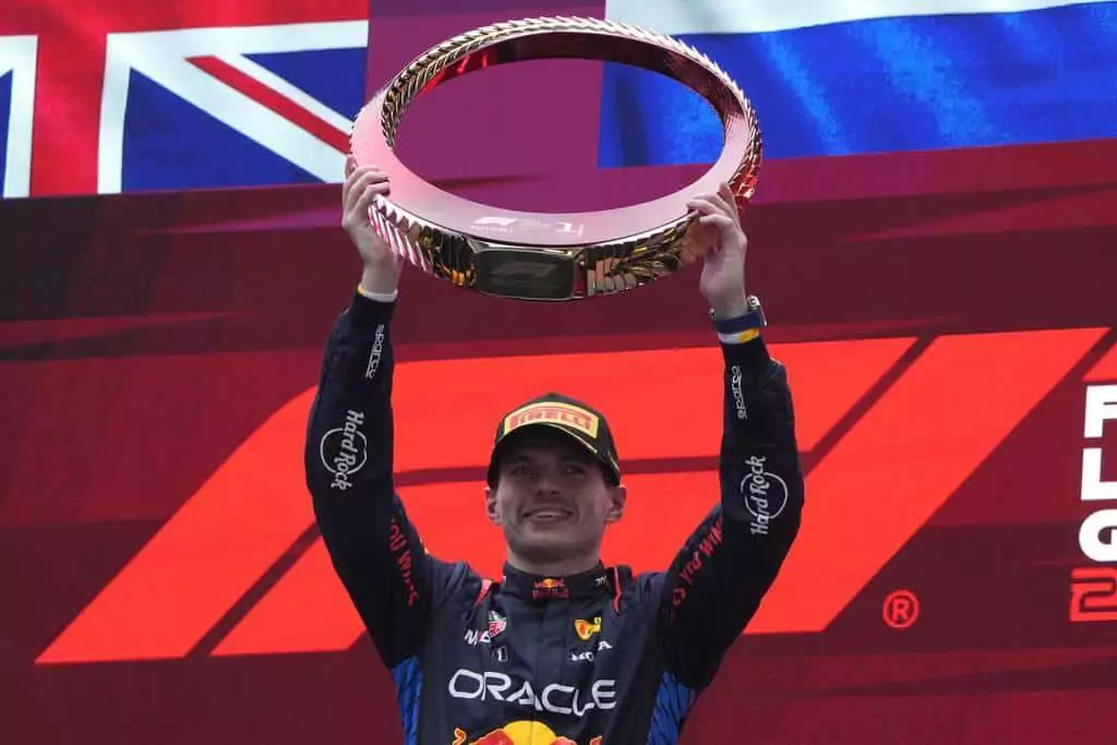 Max Verstappen ganador del Gran Premio de China