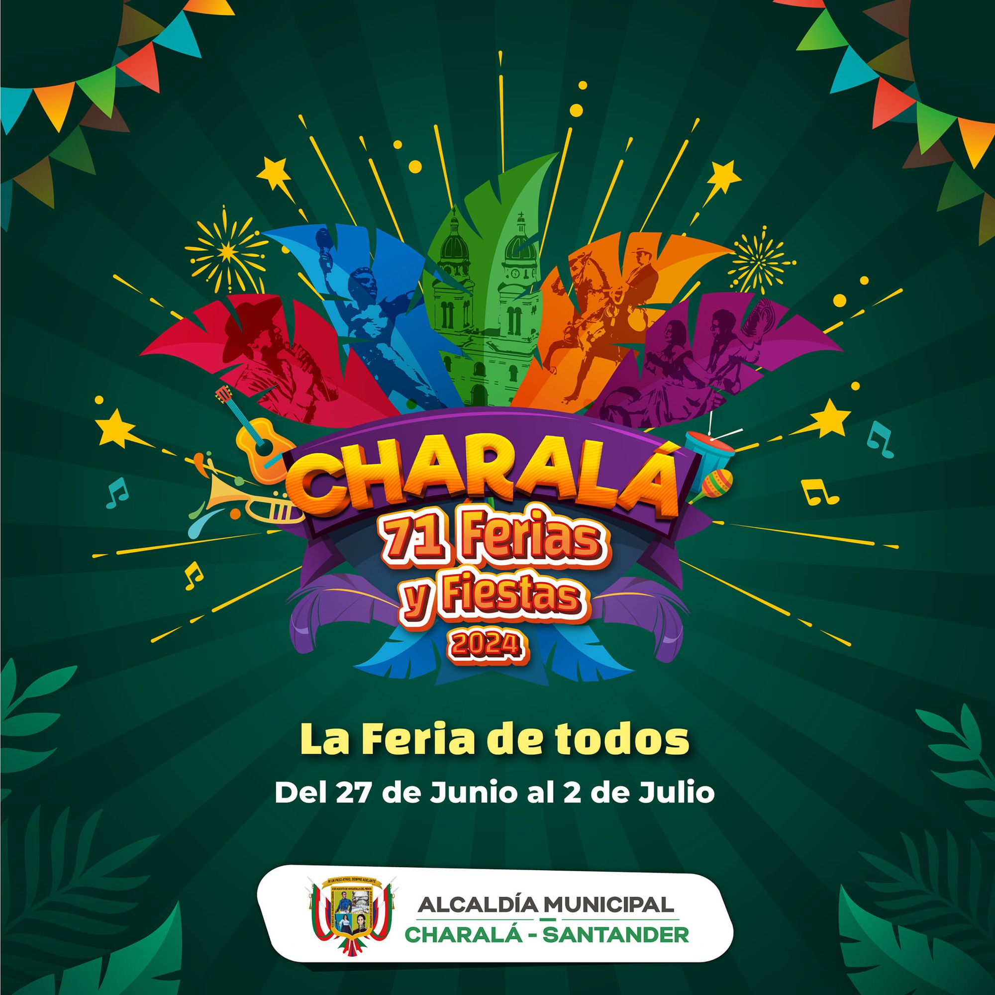 Representante de Charalá en sus Ferias y Fiestas