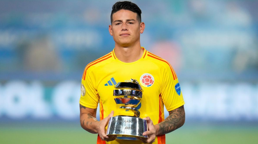 VIDEO. Reconocimiento a James Rodríguez: Mejor jugador de la Copa ...