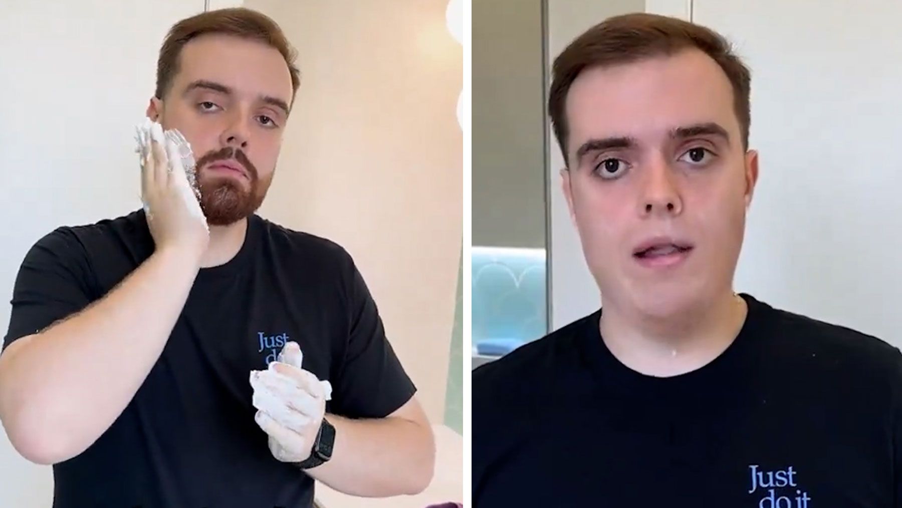 Ibai Llanos sorprende al mundo al afeitarse la barba: este es el resultado