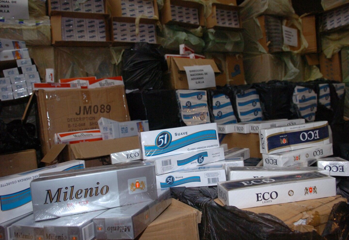 Contrabando de cigarrillos durante el 2023 sube a 35%, la cifra más alta desde 2015